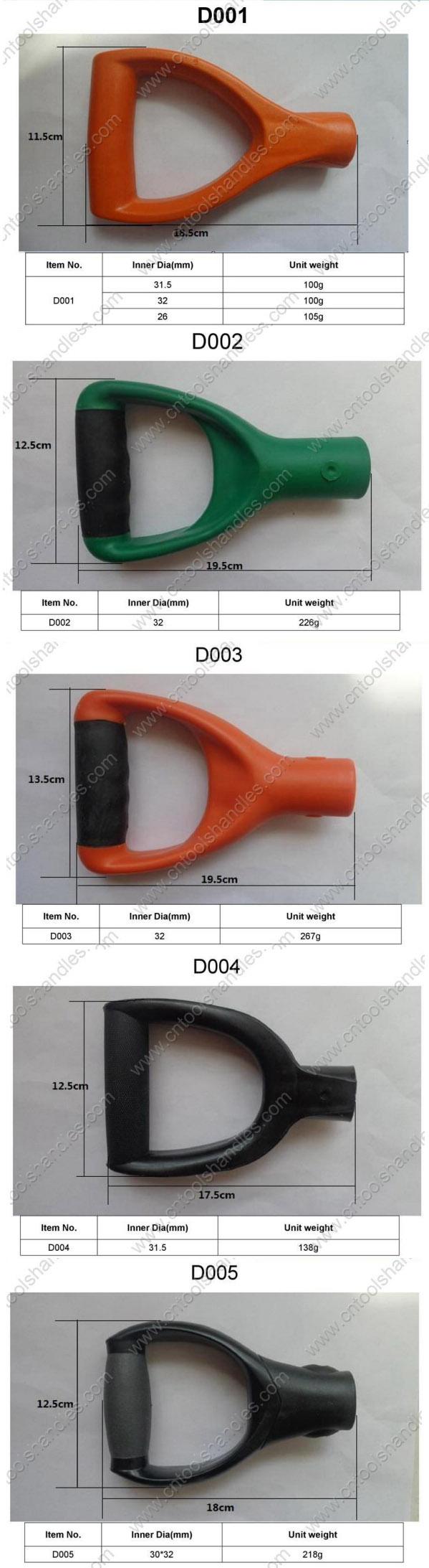 D008 plastic D grip handle, shovel handle replacement D grip, Jingang ...