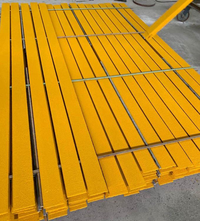 non Slip Fiberglass Strips for Decking,skid gritted FRP decking strips ...