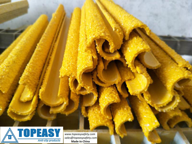 FPR Non Slip Ladder Rung Covers FRP Anti Skid Ladder Rung Cover kinds ...