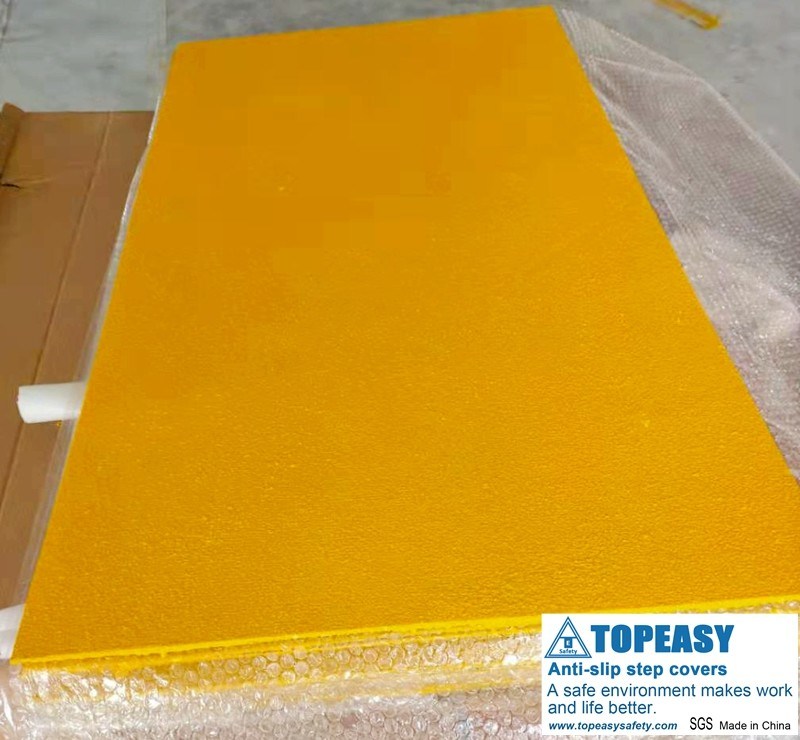 Grit-Coated, Anti-Slip Fiberglass Walkway Covers, Grp Anti Slip Floor ...