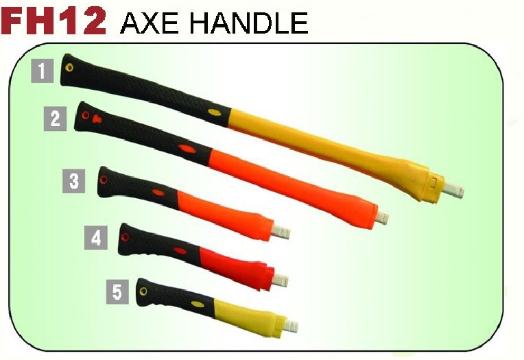 FH12 axe hatchet fibre glass handle with rubber grip
