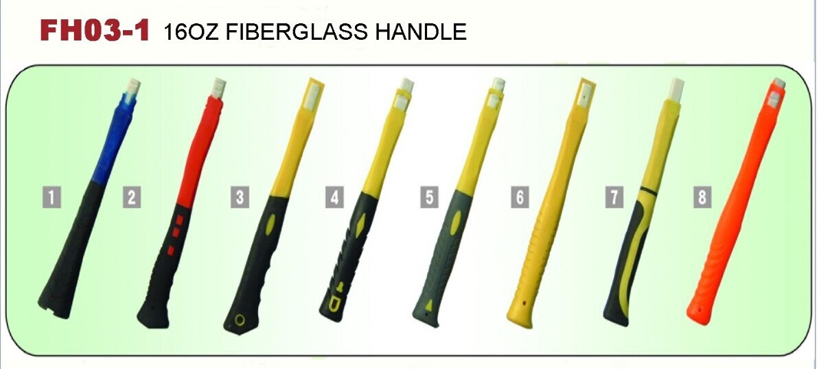 FH03-1 16oz claw hammer fiberglass handles