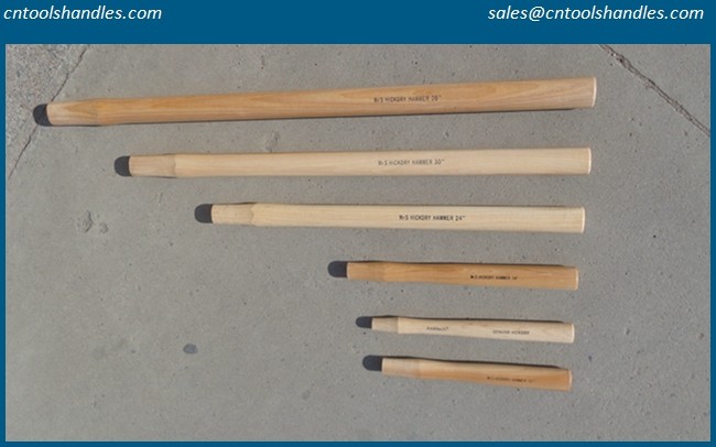 Hammer hickory handle, hammer ash wood handle