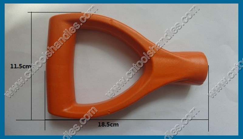 Replacement D grip handle for garden tool, red/green/blue color D ...